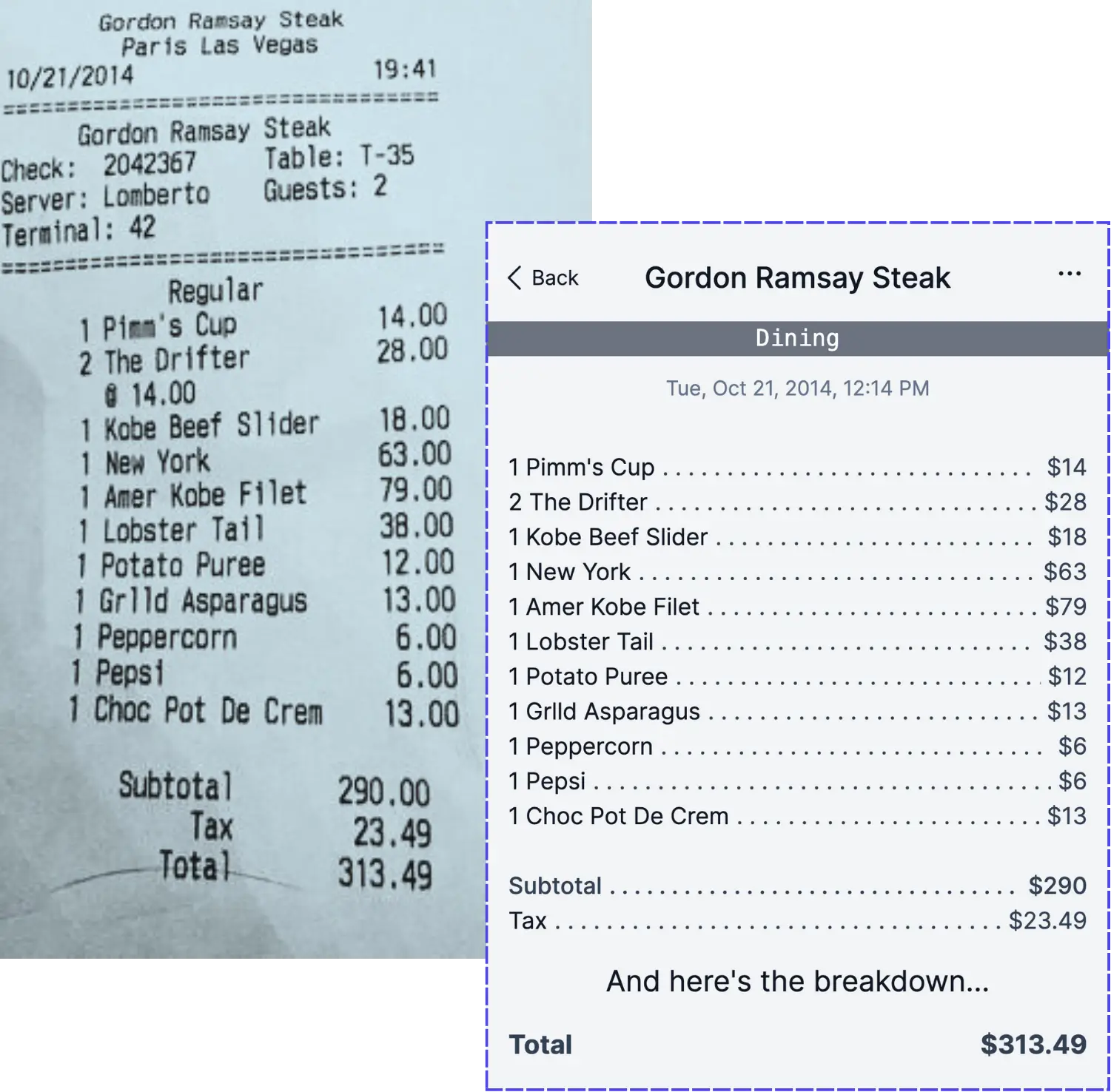 Understand your expenses with our receipt scanner | Skwad